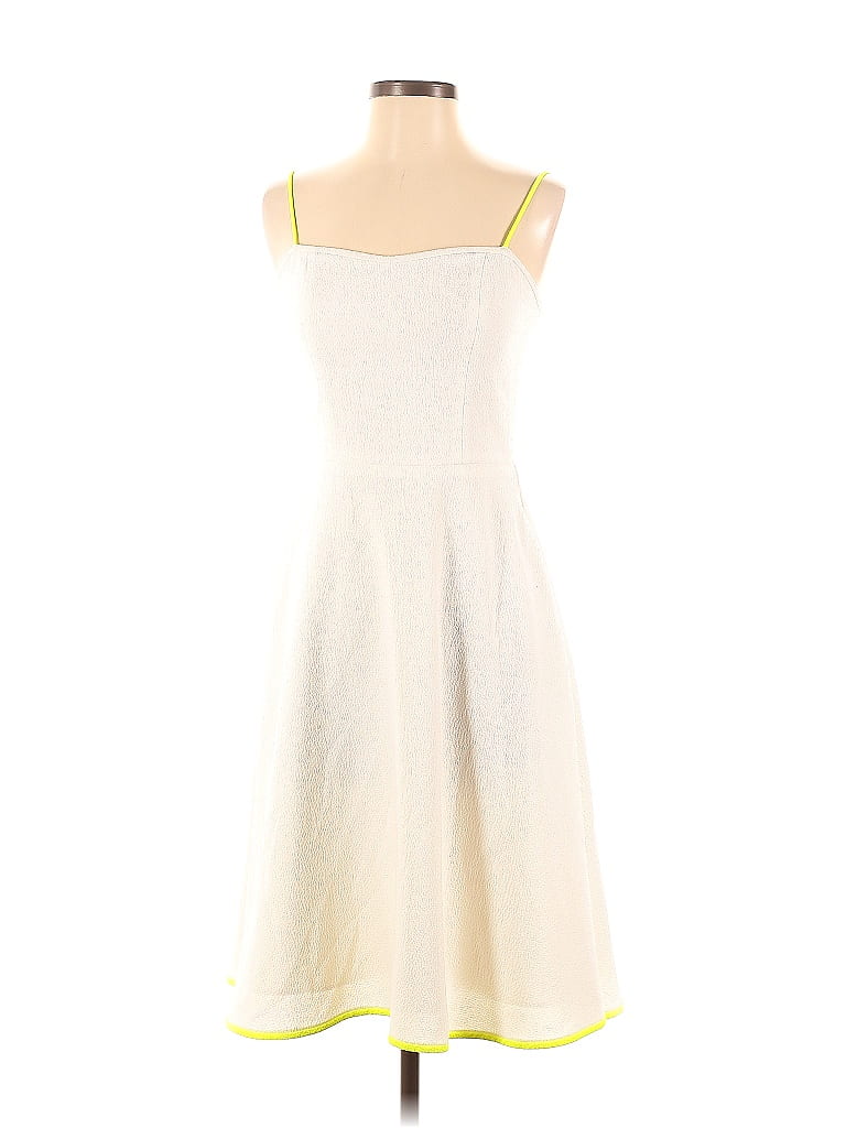 Black Halo Ivory White Quill Dress Size 2 - 82% off | ThredUp