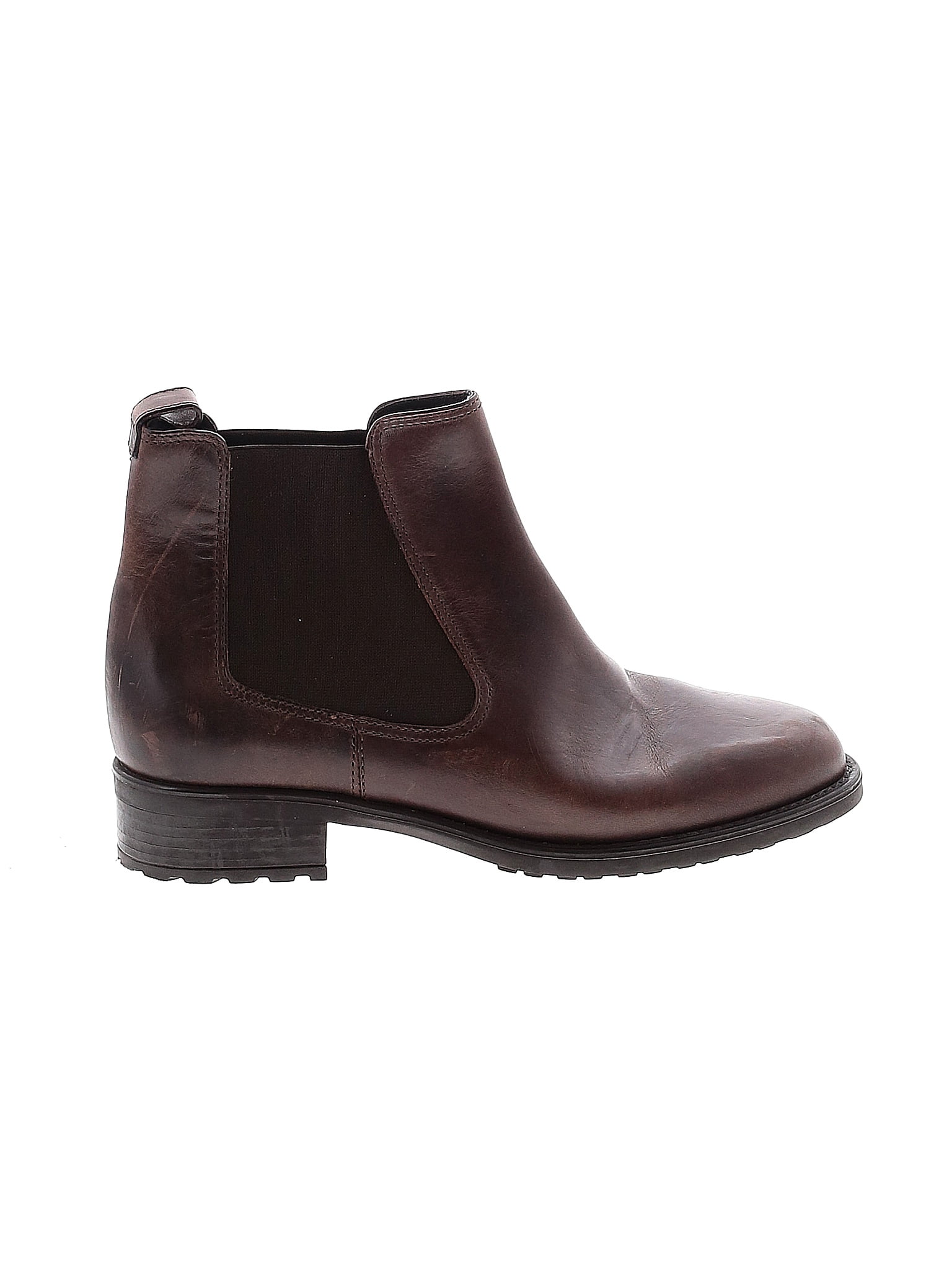 SAS Burgundy Brown Ankle Boots Size 6 1/2 - 71% off | ThredUp