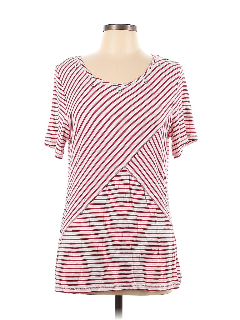 Napa Valley Red Short Sleeve Top Size L - 30% off | ThredUp