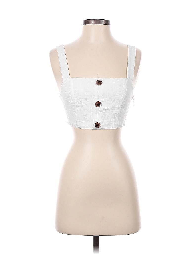 Show Me Your Mumu White Sleeveless Top Size S - 66% off | ThredUp