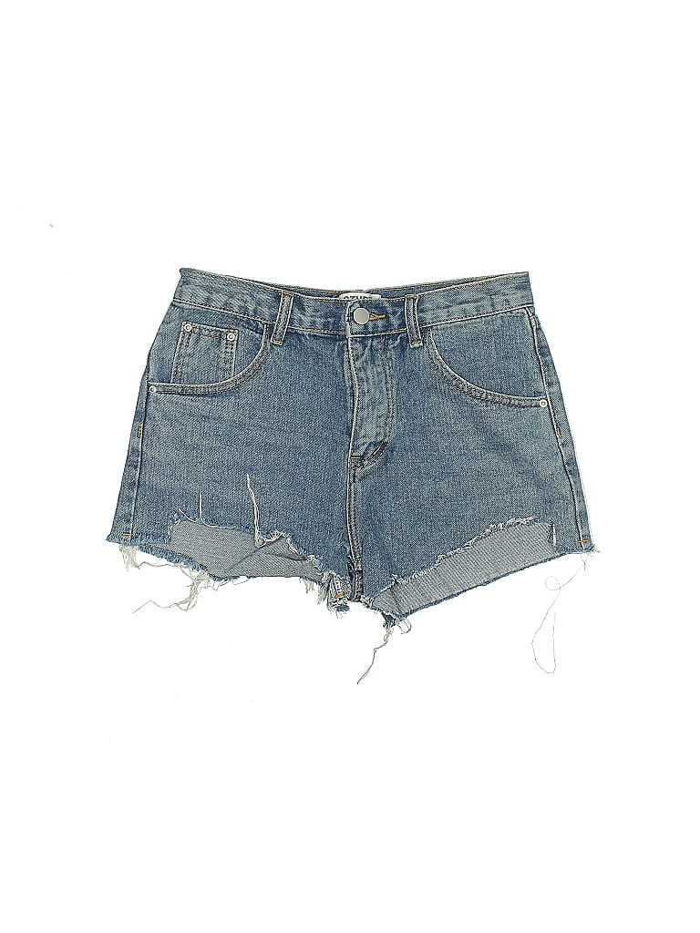 W Studio 100% Cotton Blue Denim Shorts Size S - 67% off | ThredUp