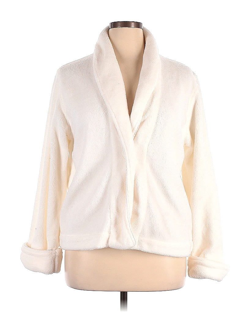 Red Envelope 100% Recycled Polyester Ivory Jacket Size XL - 69% off ...
