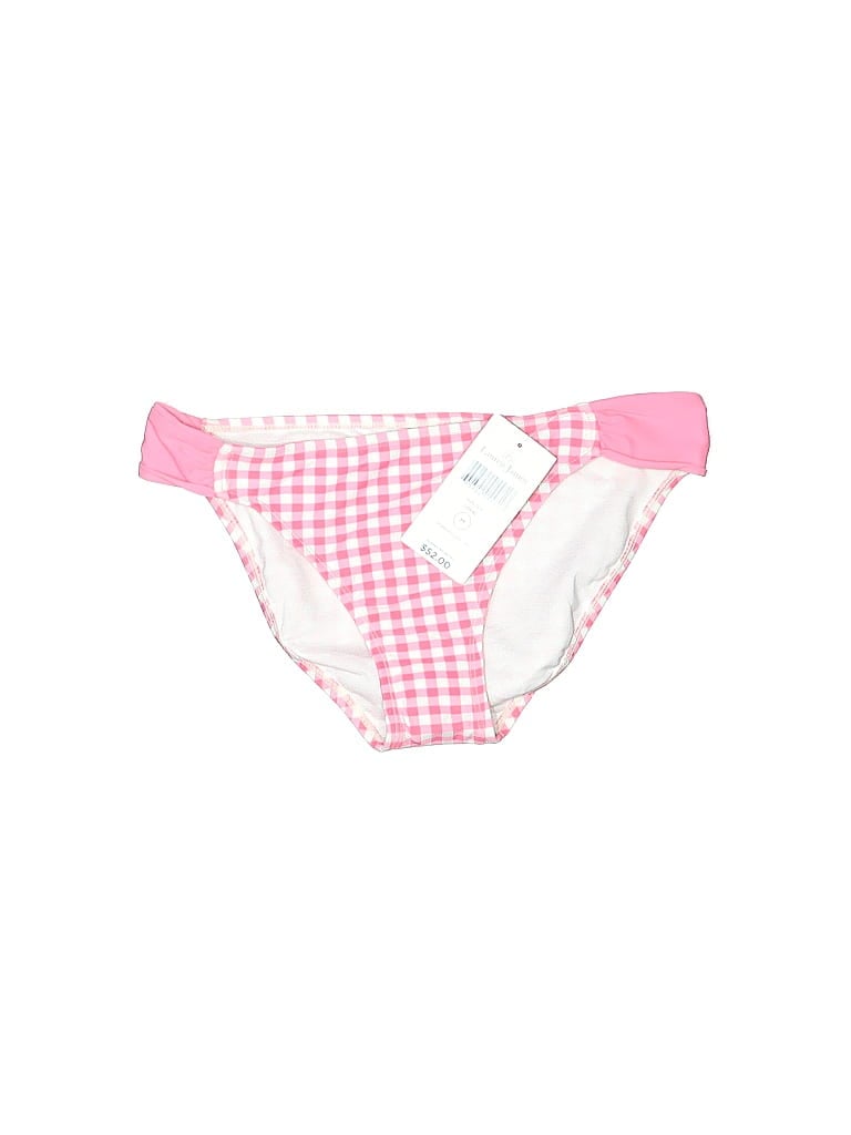 Lauren James Houndstooth Argyle Checkered-gingham Plaid Pink Swimsuit ...