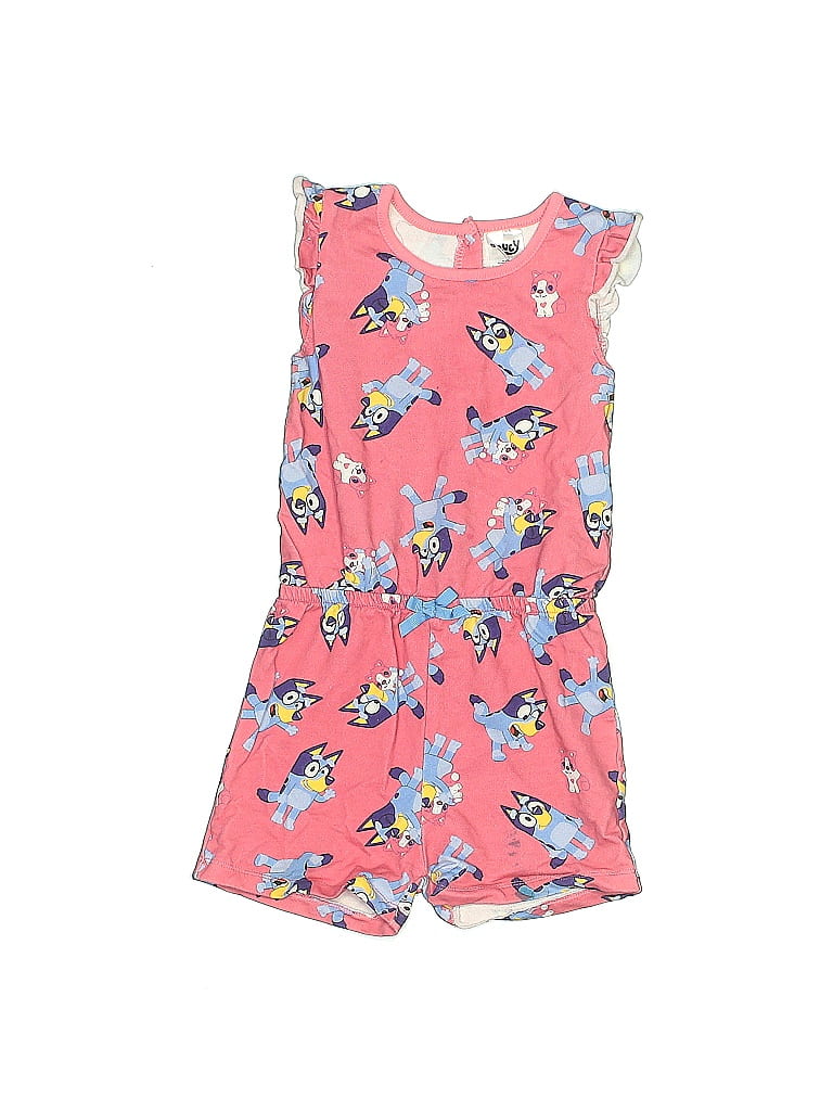 Bluey 100% Cotton Pink Romper Size 5T - 33% off | ThredUp