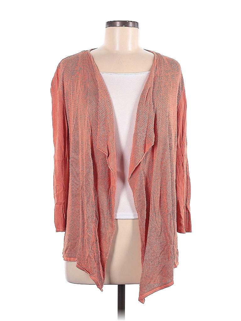 EMALINE Orange Cardigan Size M - 57% off | ThredUp