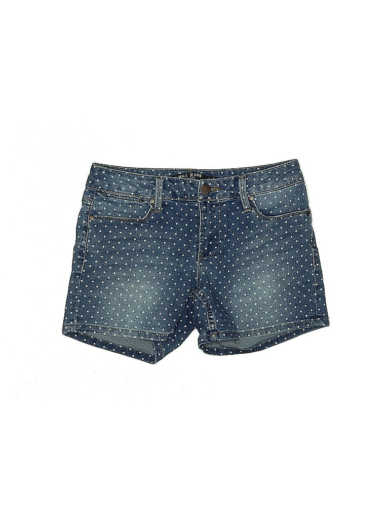 Max Jeans Stars Polka Dots Blue Denim Shorts Size 2 - 58% off | ThredUp