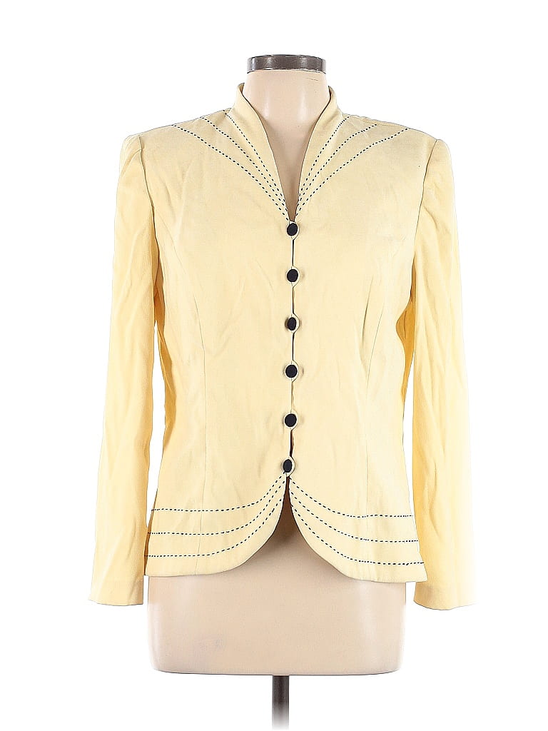 Koret Yellow Blazer Size 10 - 75% off | ThredUp