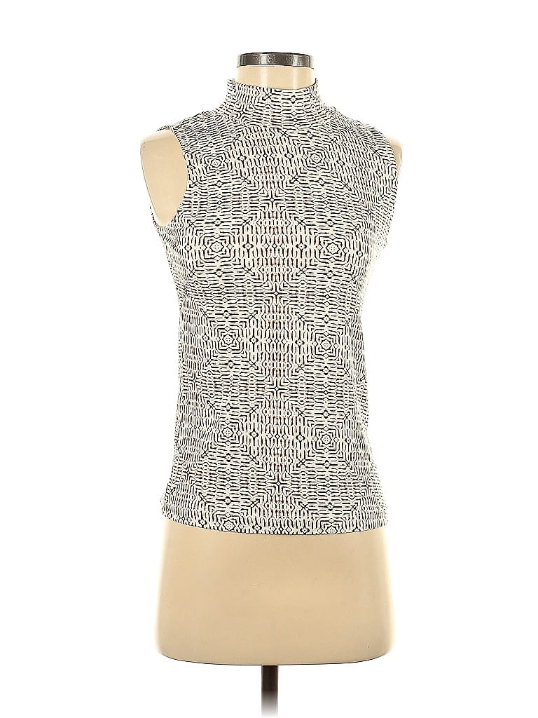 Evereve Silver Ivory Sleeveless Turtleneck Size XS - 76% off | ThredUp