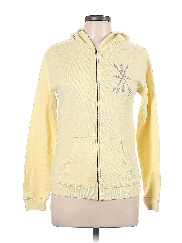 Junk Food Yellow Zip Up Hoodie Size M - 66% off | ThredUp