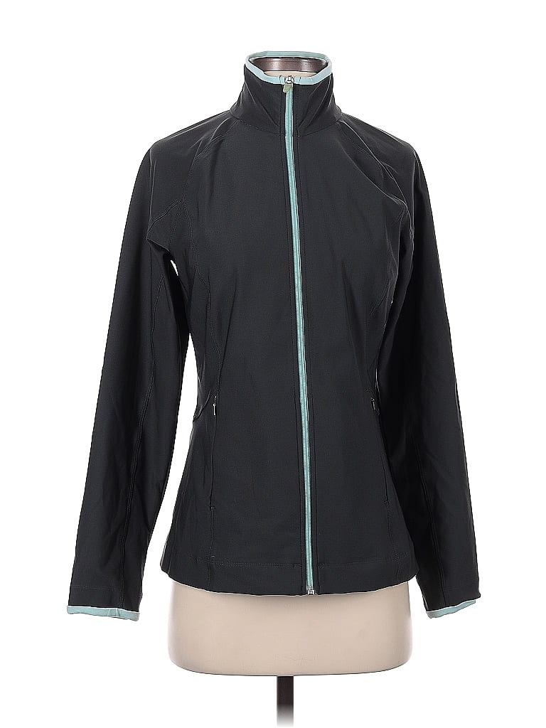 lucy Black Gray Track Jacket Size XS - 65% off | ThredUp