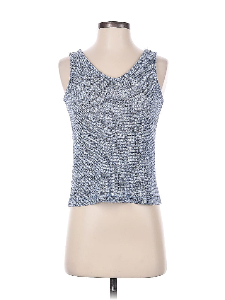 Ann Taylor LOFT Outlet Blue Sleeveless Top Size XS - 76% off | ThredUp