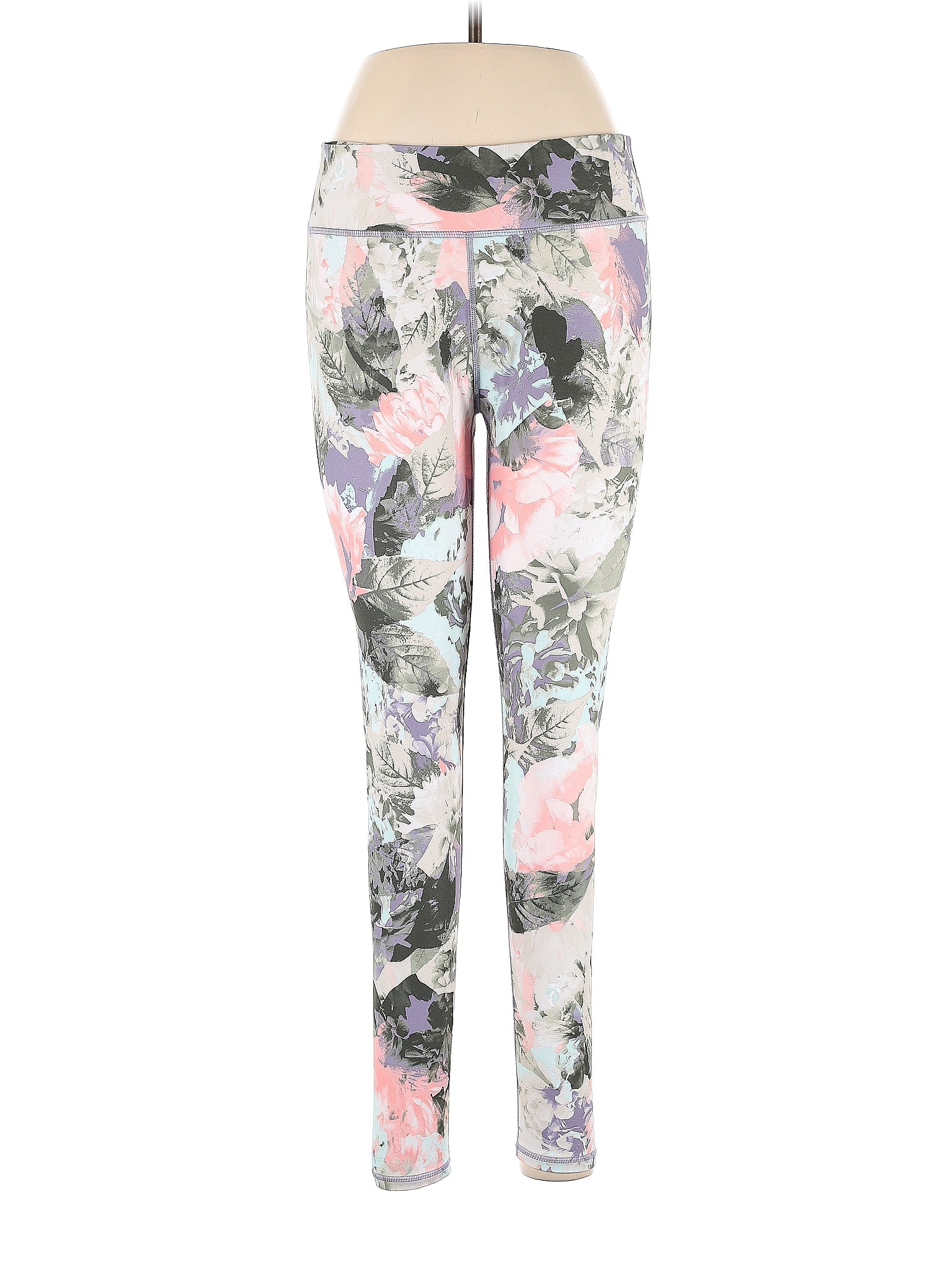 Fabletics Print Pink Active Pants Size M - 68% off | ThredUp