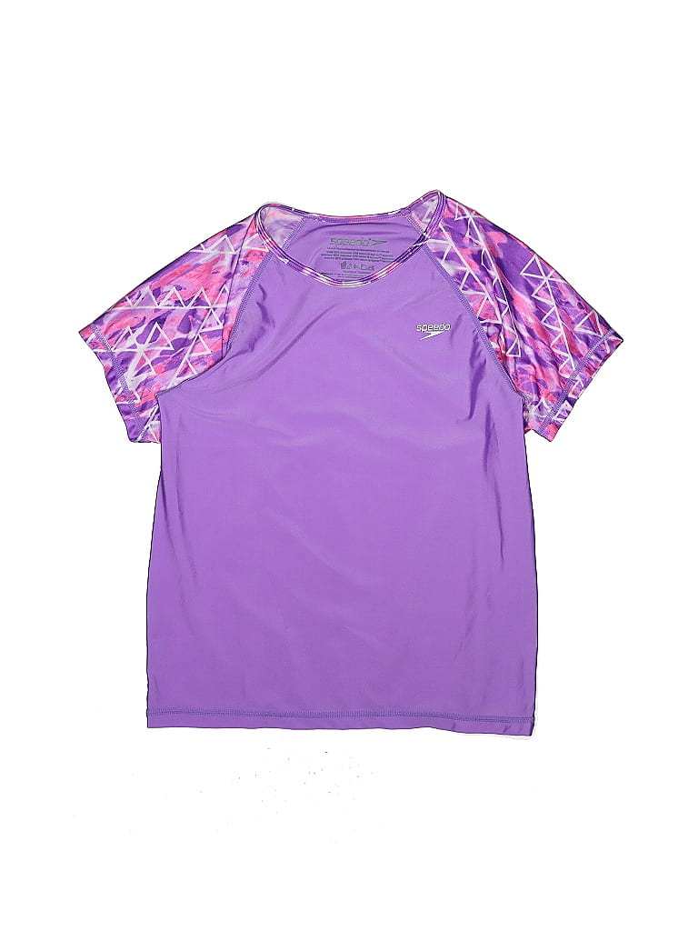 Speedo Purple Rash Guard Size XL (big kids) - 40% off | ThredUp