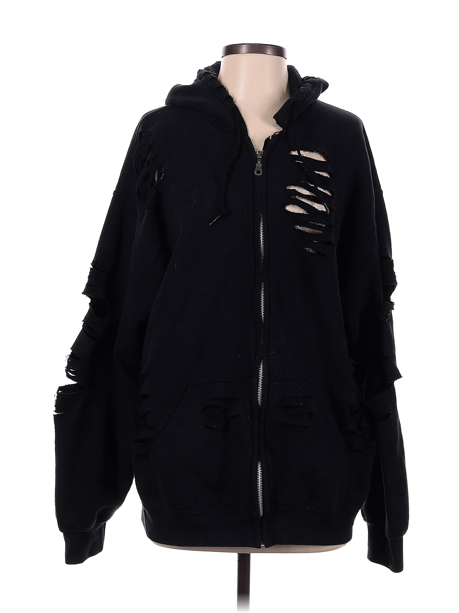 Carmar Black Zip Up Hoodie Size S - 78% off | ThredUp