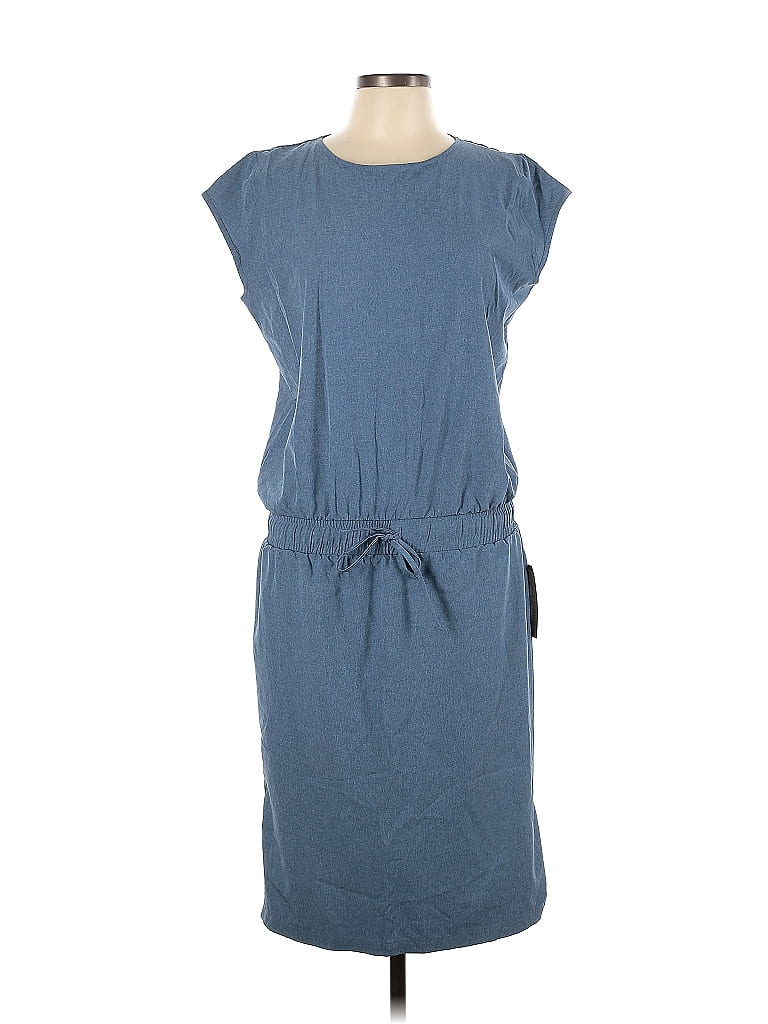 Albion Blue Casual Dress Size L - 57% off | ThredUp