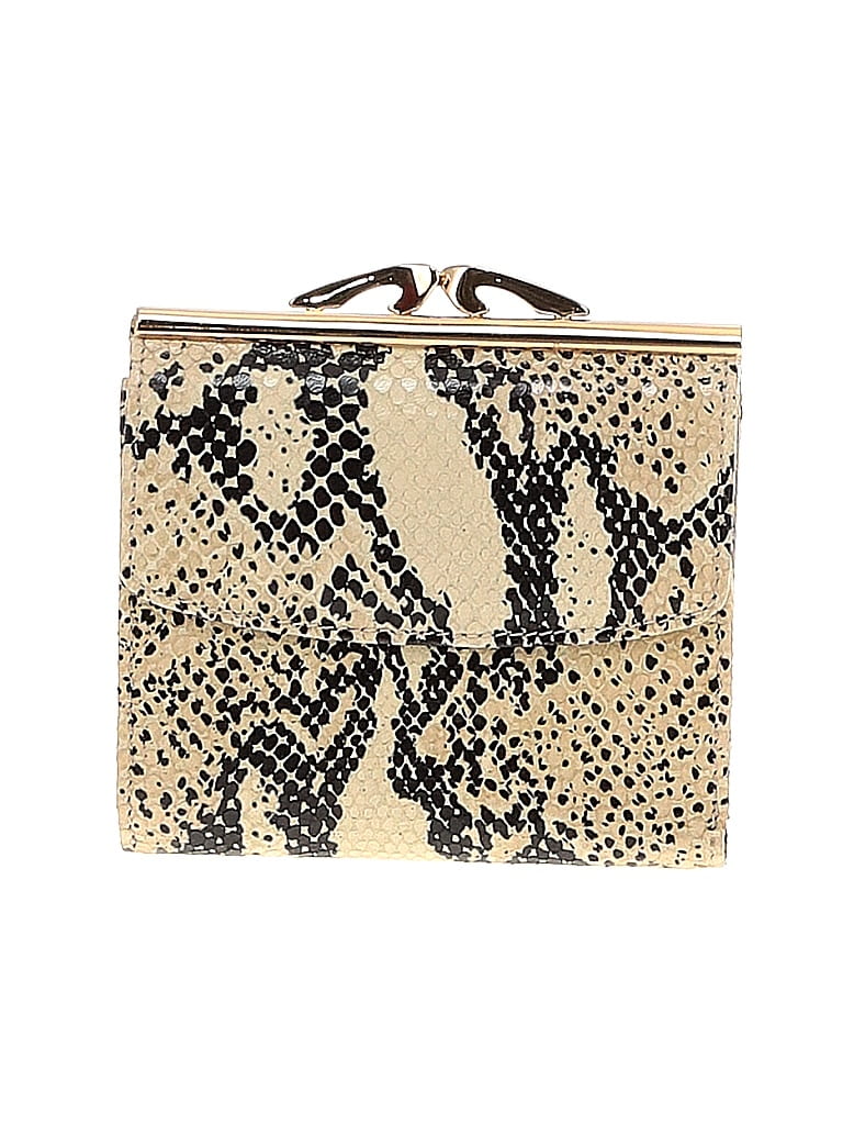 Assorted Brands Animal Print Gold Ivory Wallet One Size - 50% off | ThredUp
