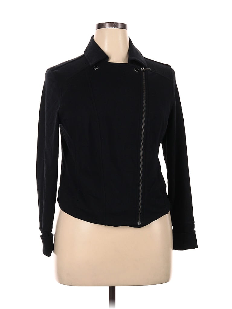 H By Halston Black Jacket Size 14 - 79% off | ThredUp