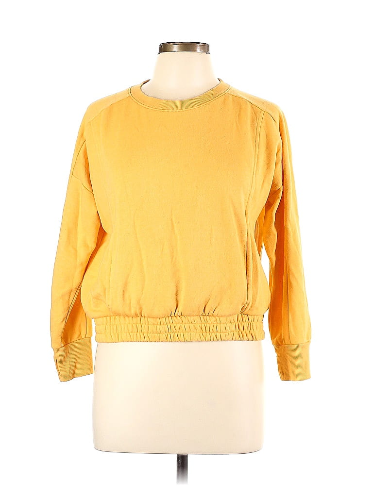 Xersion Yellow Pullover Sweater Size XL - 55% off | ThredUp