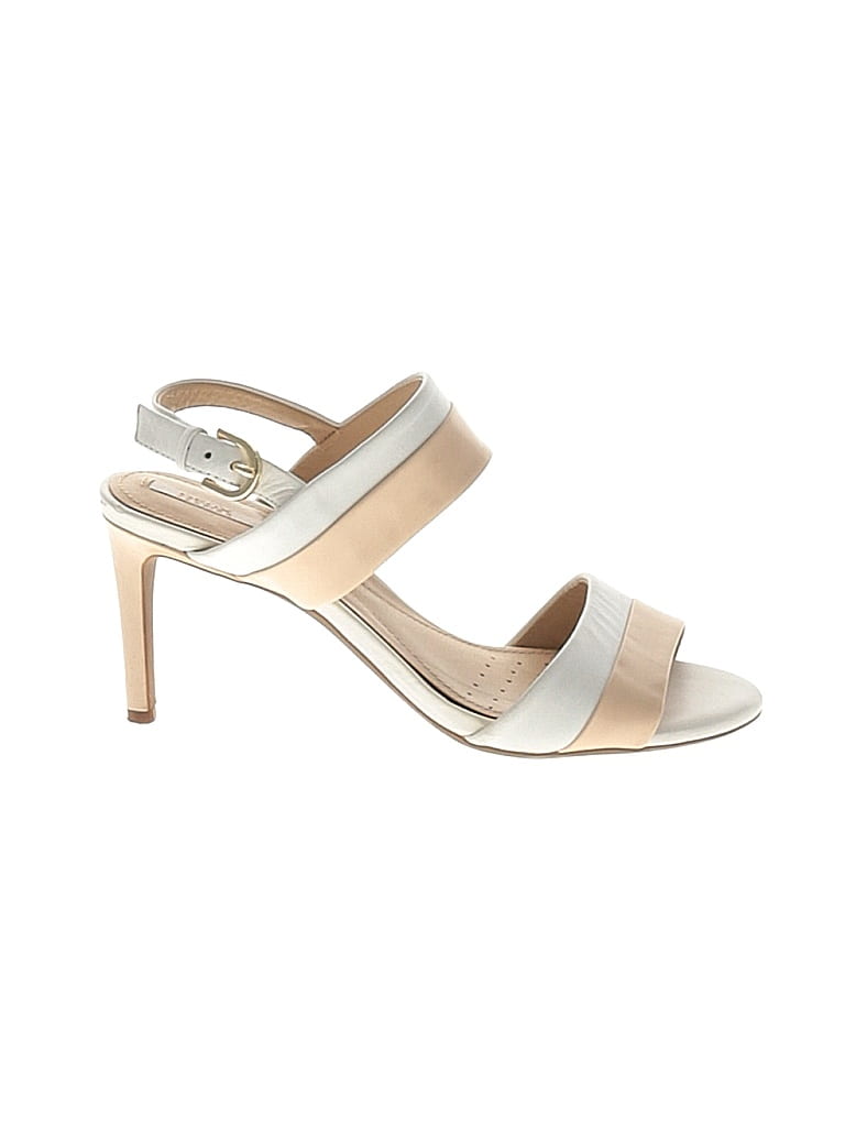Geox Respira Ivory White Heels Size 36 (EU) - 62% off | ThredUp