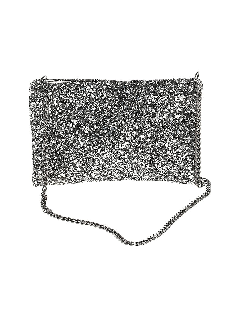 J.Crew Metallic Silver Crossbody Bag One Size - 74% off | ThredUp