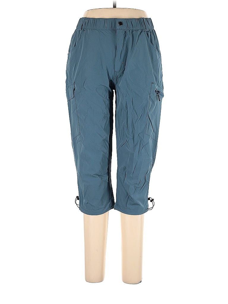 Assorted Brands Teal Casual Pants Size L - 60% off | ThredUp