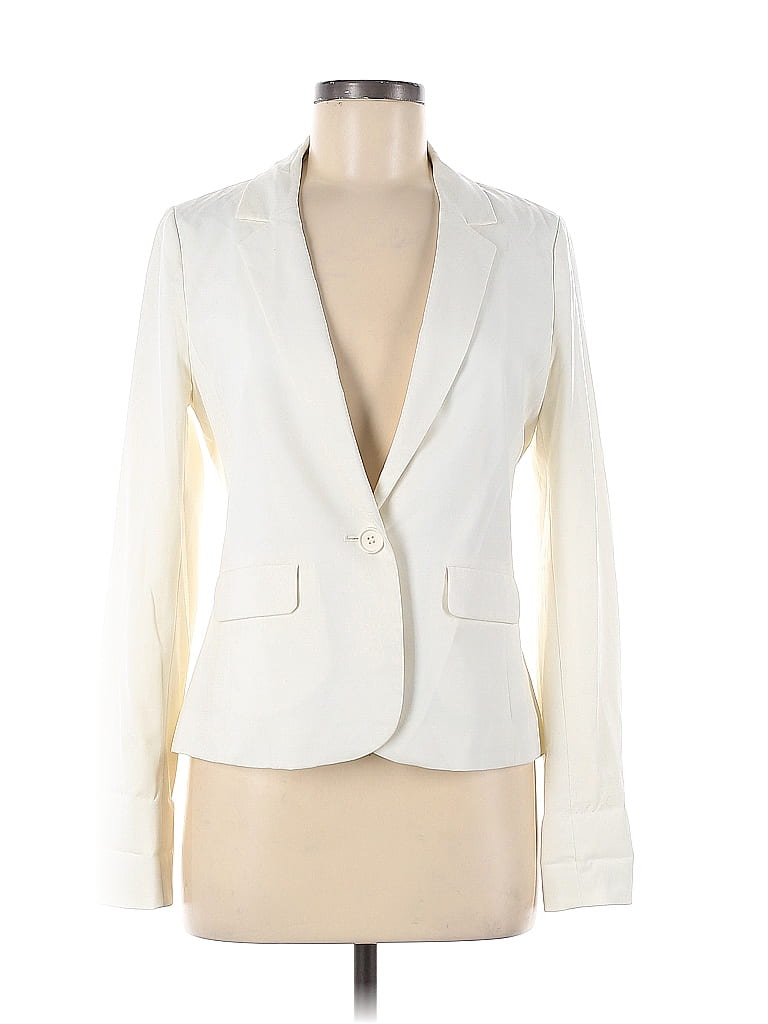 Frenchi Ivory Blazer Size M - 64% off | ThredUp