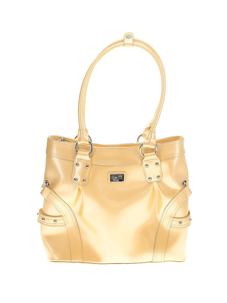Beijo Metallic Gold Tan Tote One Size - 61% off | ThredUp