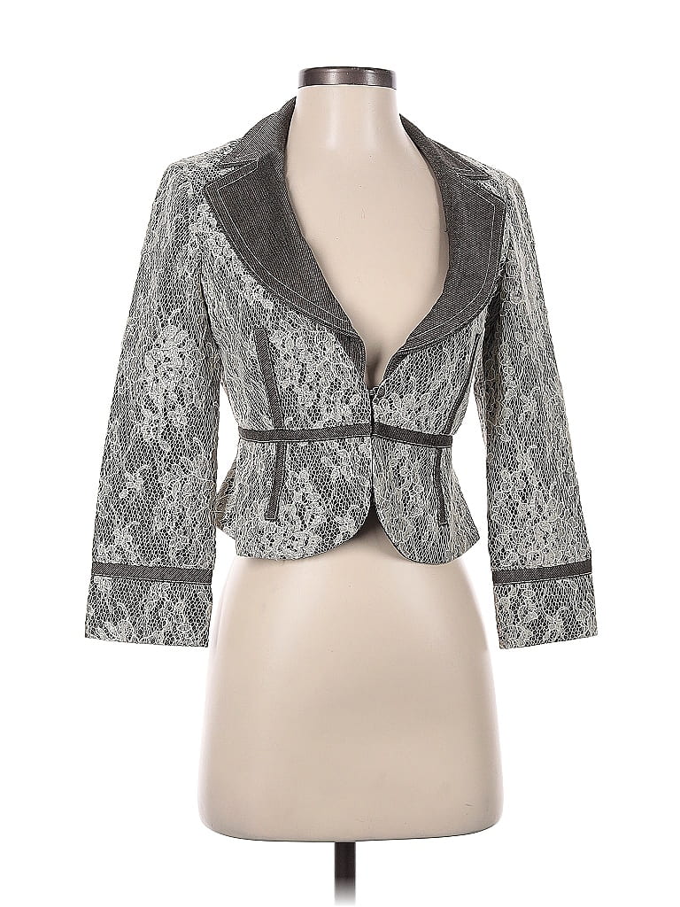 Bebe Gray Blazer Size 2 - 88% off | ThredUp