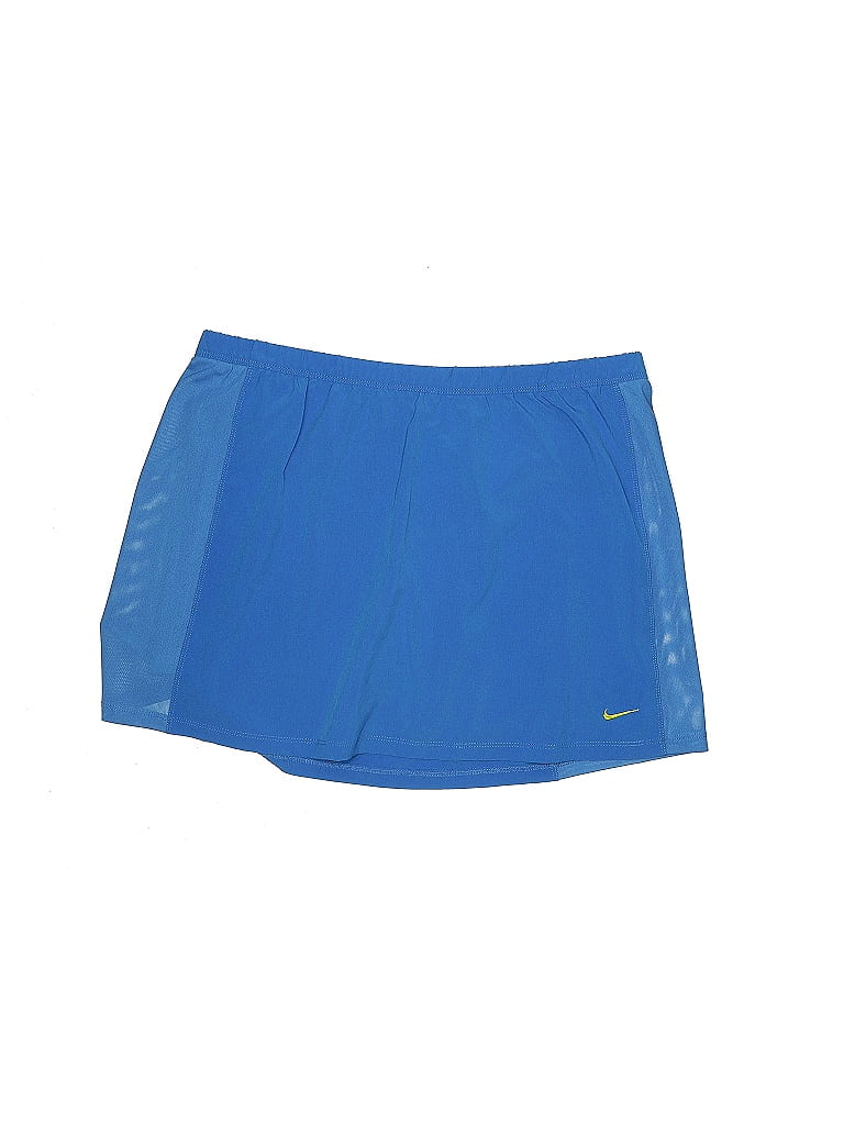 Nike 100% Spandex Blue Active Skort Size L - 63% off | ThredUp