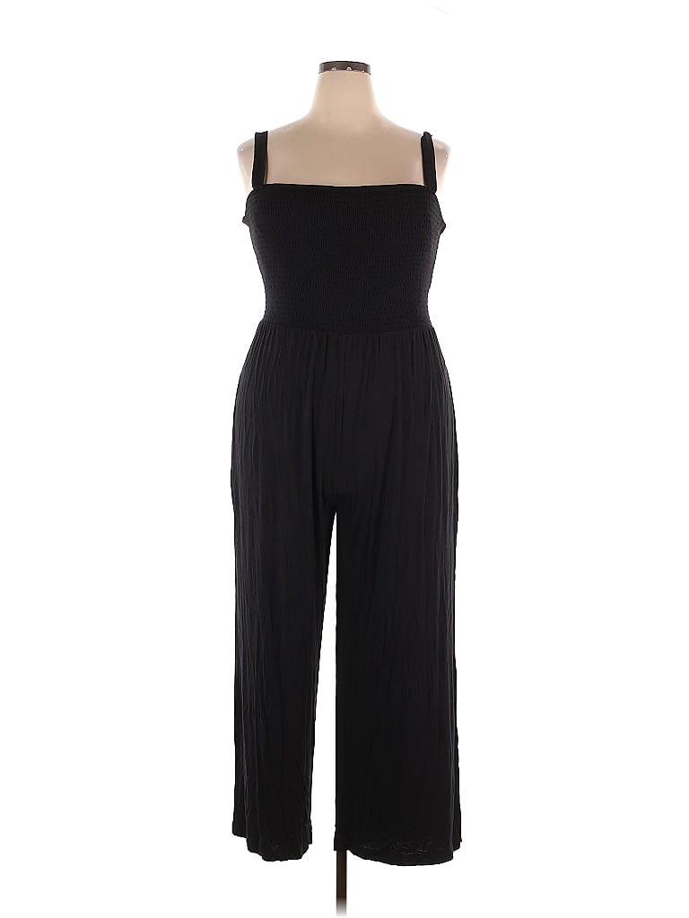 Soma Solid Black Jumpsuit Size XXL - 59% off | ThredUp