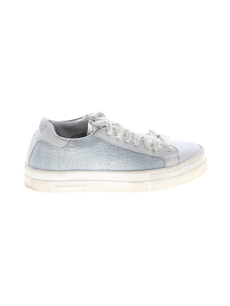 P448 Silver Blue Sneakers Size 39 (EU) - 74% off | ThredUp