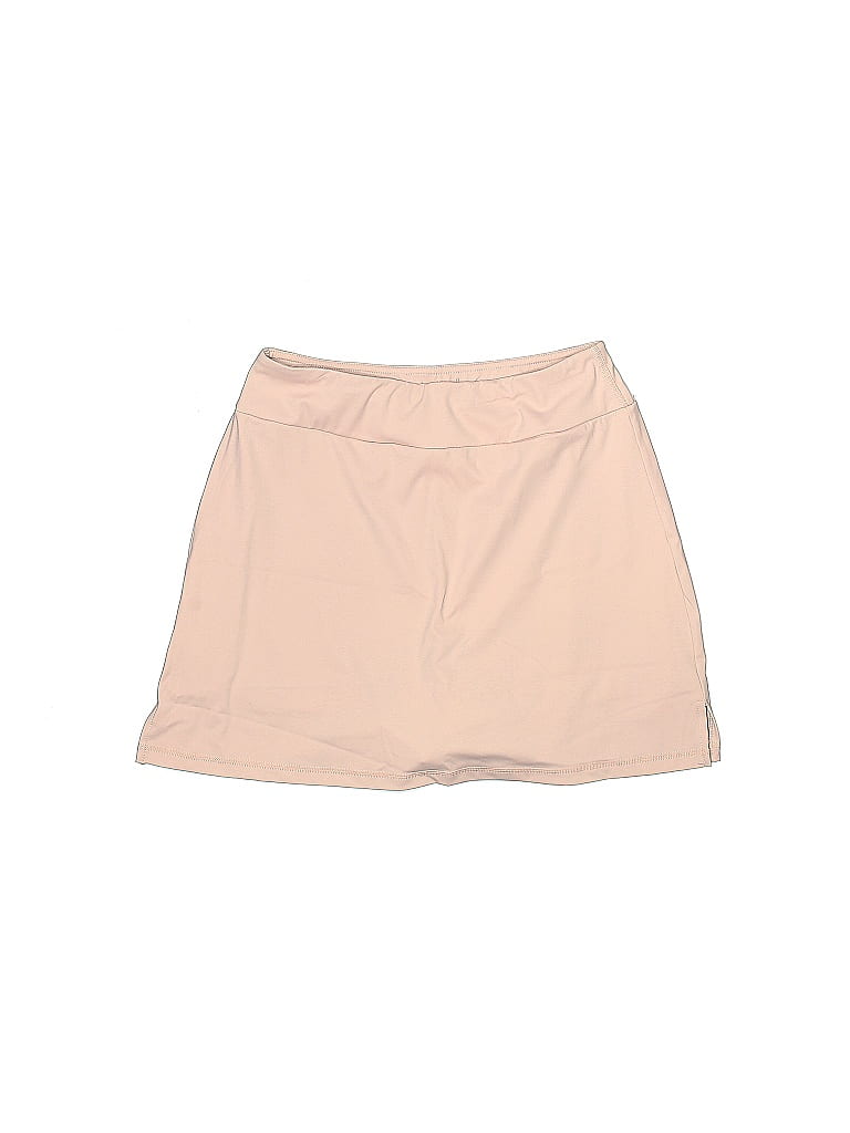 LouKeith Solid Tan Pink Active Skort Size S - 63% off | ThredUp