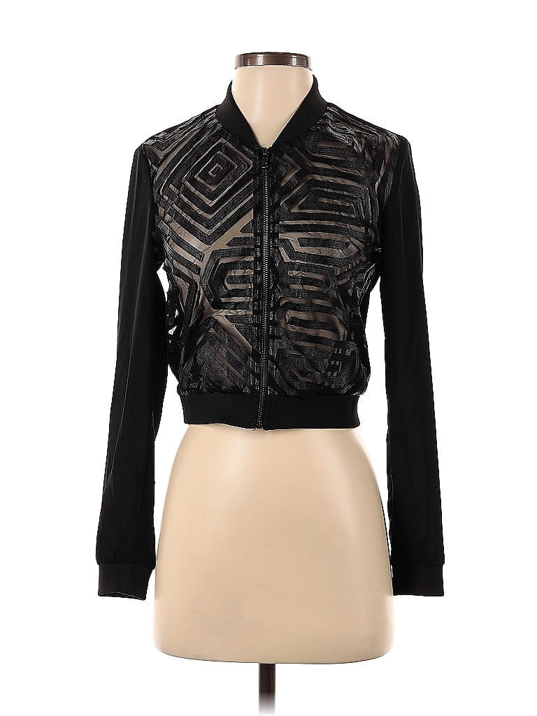 Lucy Paris Graphic Black Jacket Size XS - 75% off | ThredUp
