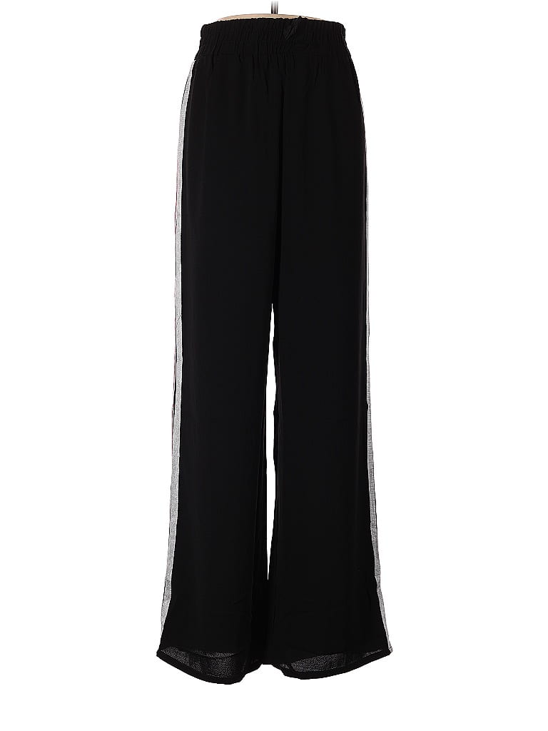 Allie Rose Stripes Black Track Pants Size M - 68% off | ThredUp