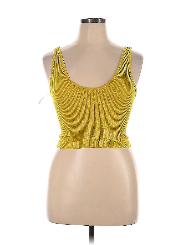 Out From Under Yellow Tank Top Size XL - 52% off | ThredUp