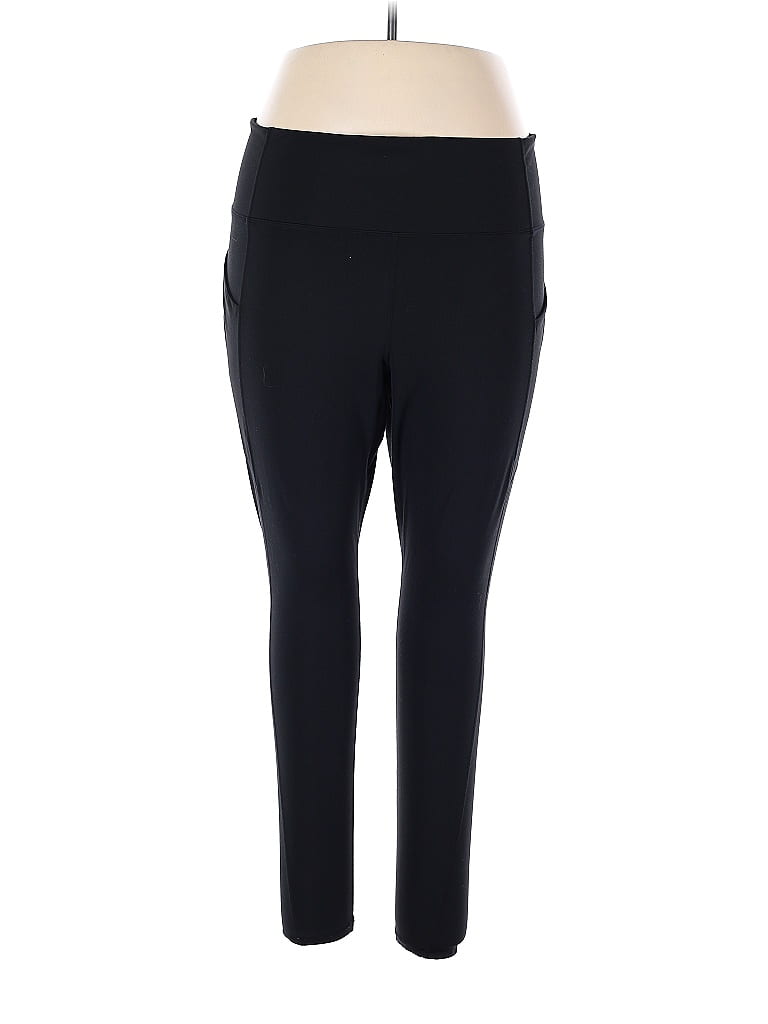 Fabletics Solid Black Active Pants Size 2X (Plus) - 52% off | ThredUp