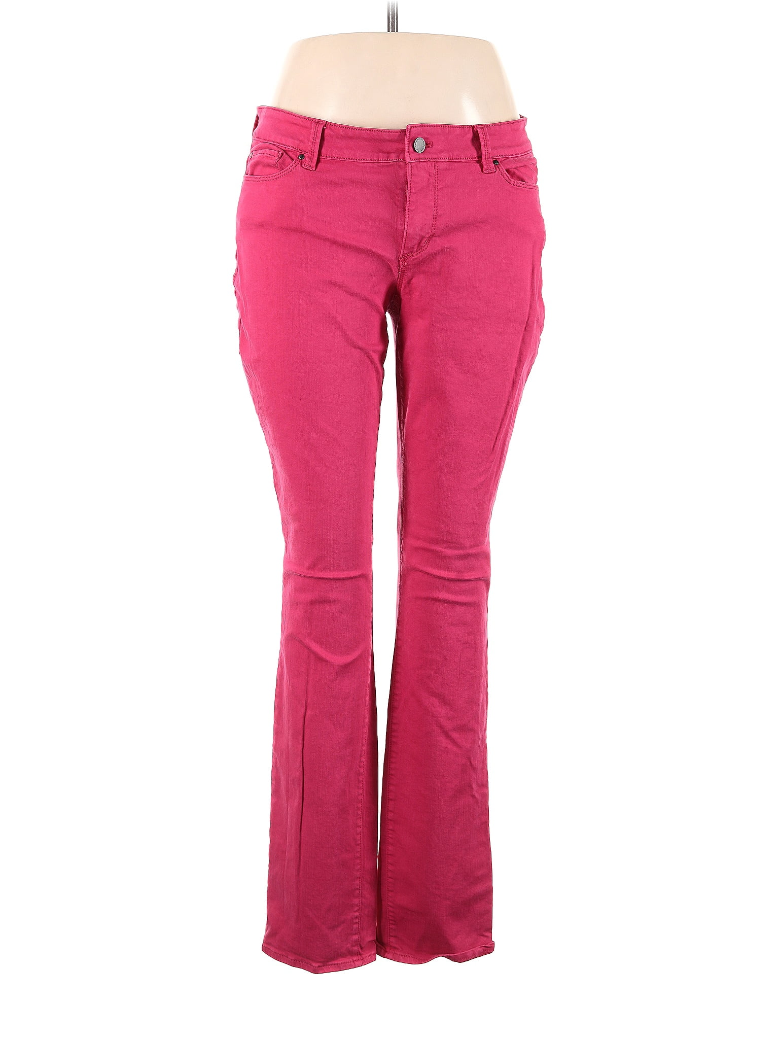 Ann Taylor Pink Jeans Size 14 - 79% off | ThredUp