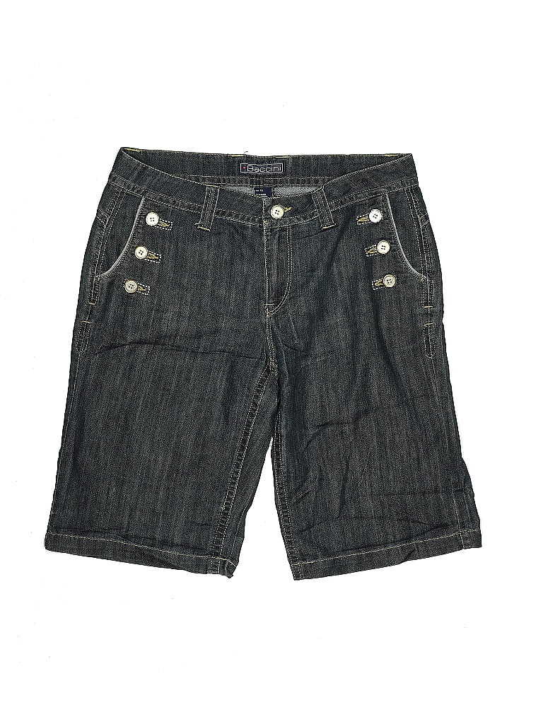 Baccini Gray Denim Shorts Size 12 - 62% off | ThredUp