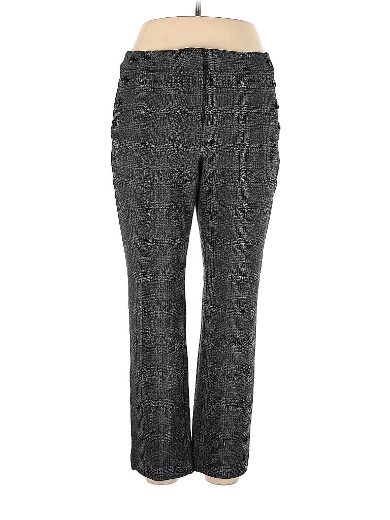 Ann Taylor Factory Tweed Gray Casual Pants Size 14 - 63% off | ThredUp