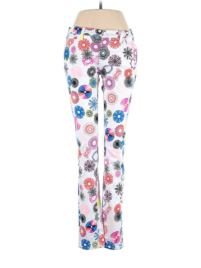 Kate Spade Saturday Print White Casual Pants 27 Waist - 72% off | ThredUp