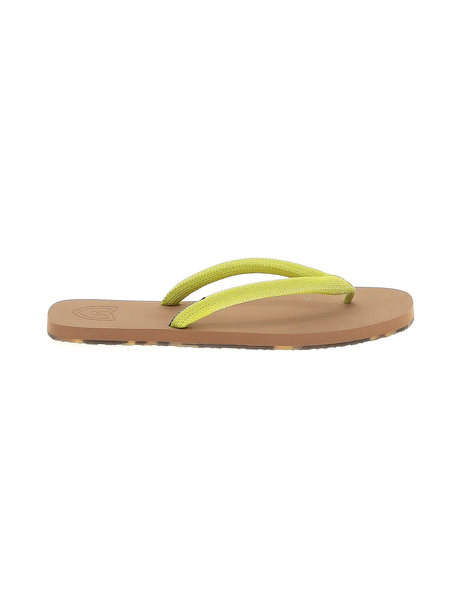 ROTHY'S Green Tan Flip Flops Size 9 - 51% off | ThredUp