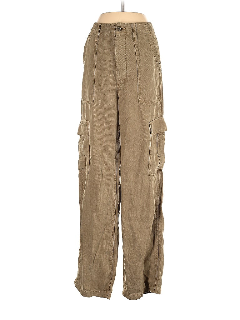 Mother 100% Cotton Gold Green Cargo Pants 27 Waist - 77% off | ThredUp