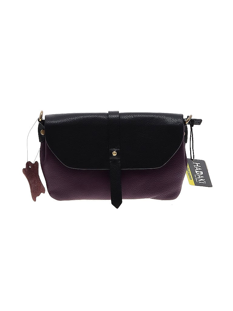 Hadaki Purple Leather Crossbody Bag One Size - 57% off | ThredUp