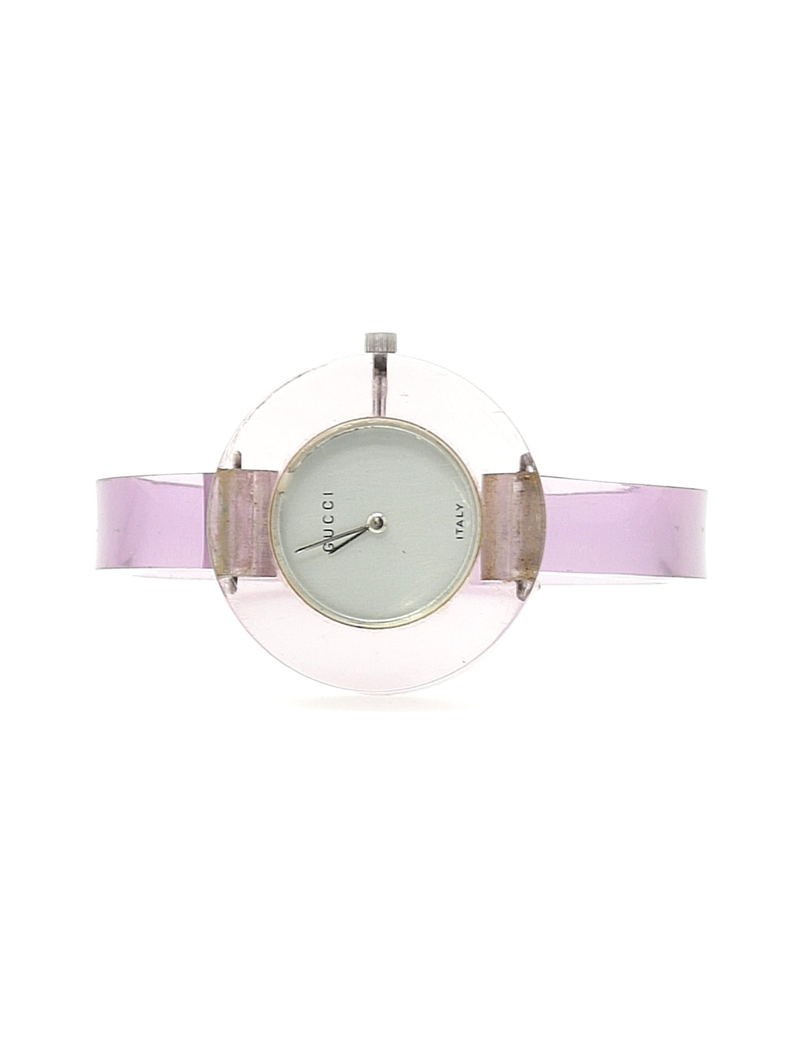 Gucci Purple Vintage Plexiglass Bangle Watch One Size - 85% off | ThredUp