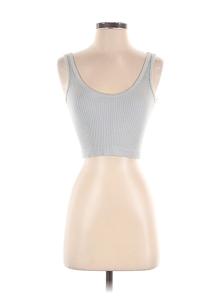 Out From Under Silver Tank Top Size S - 60% off | ThredUp