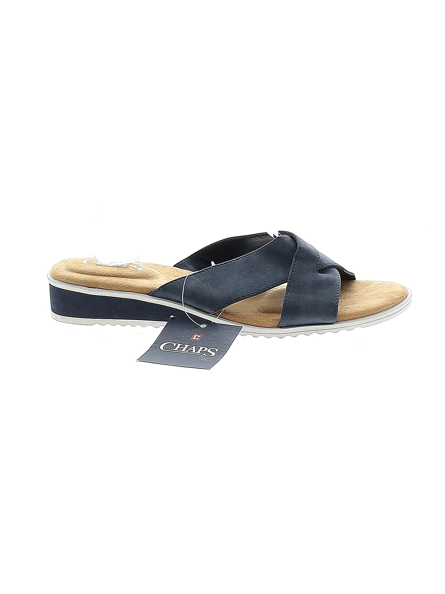 Chaps Blue Sandals Size 6 1/2 - 47% off | ThredUp