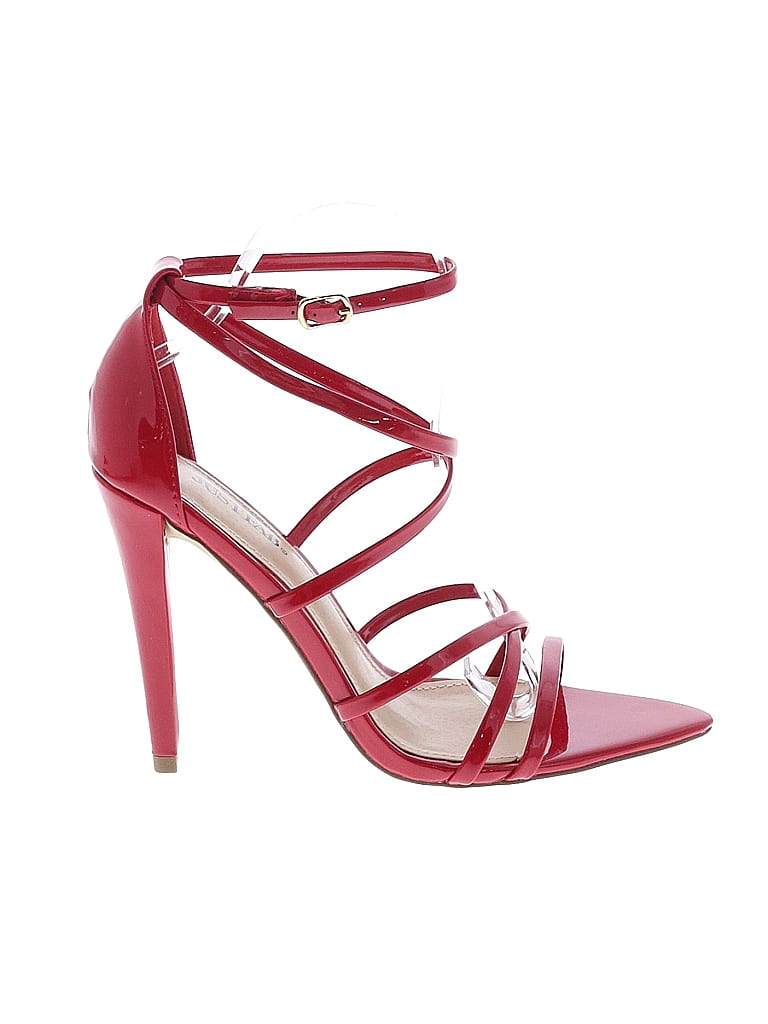 Just Fab Red Heels Size 7 1/2 - 54% off | ThredUp
