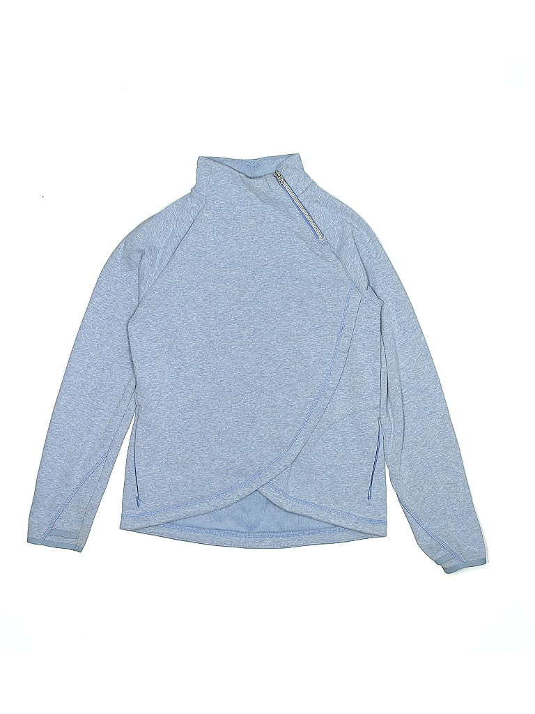 Athleta Girl Blue Track Jacket Size 14 - 59% off | ThredUp