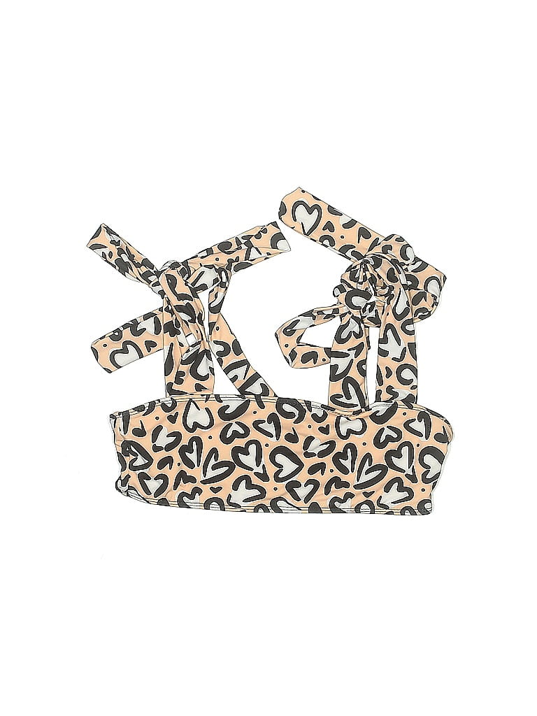Breezy Swim Animal Print Gold Swimsuit Top Size M - 78% off | ThredUp