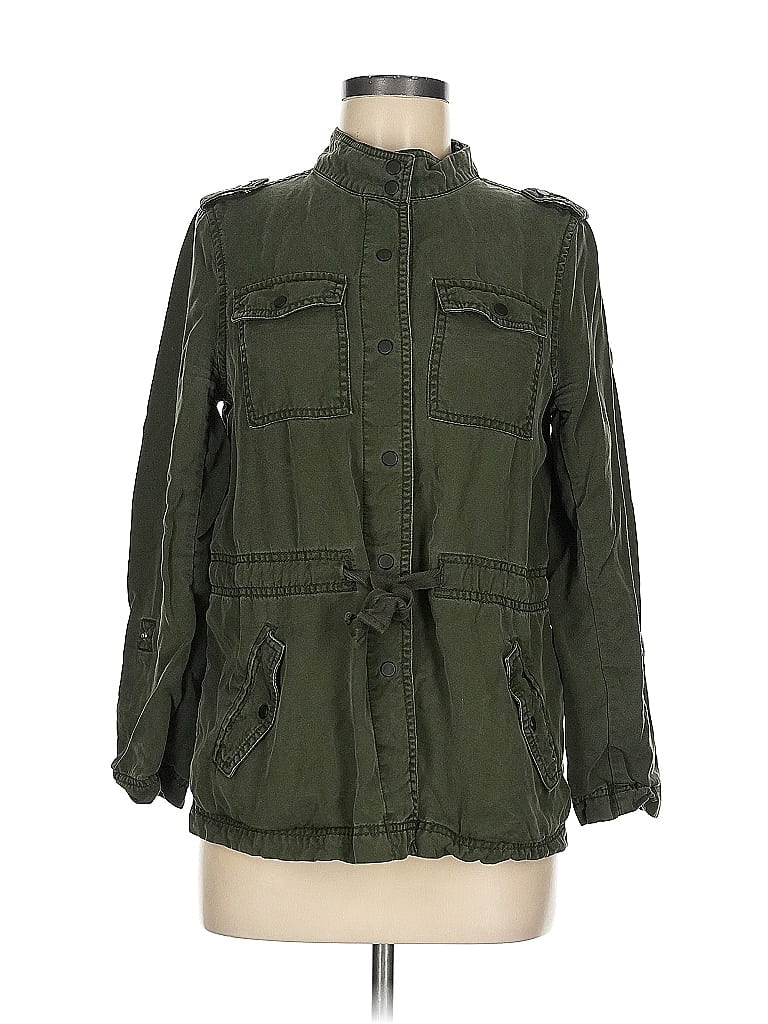 Ann Taylor LOFT 100% Lyocell Green Jacket Size M (petite) - 73% off ...